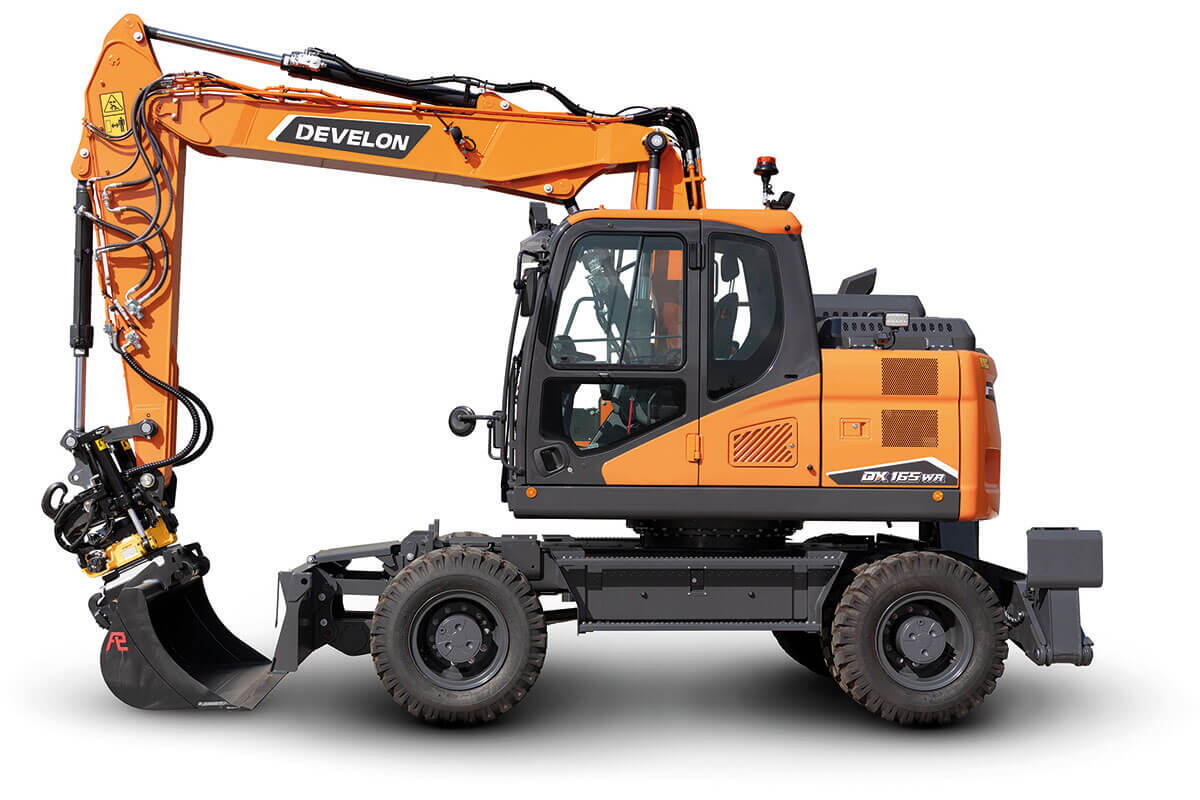 Develon Bagger, Lader & Muldenkipper - Eisenwagen Baumaschinen